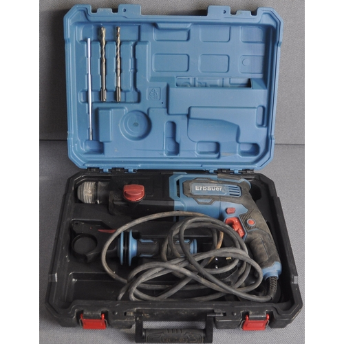 ERBAUER 240V HAMMER DRILL WITH CASE (A28)