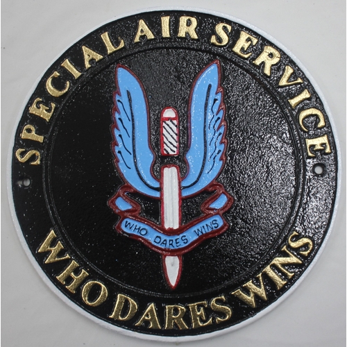 SAS WALL PLAQUE