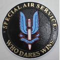 SAS WALL PLAQUE