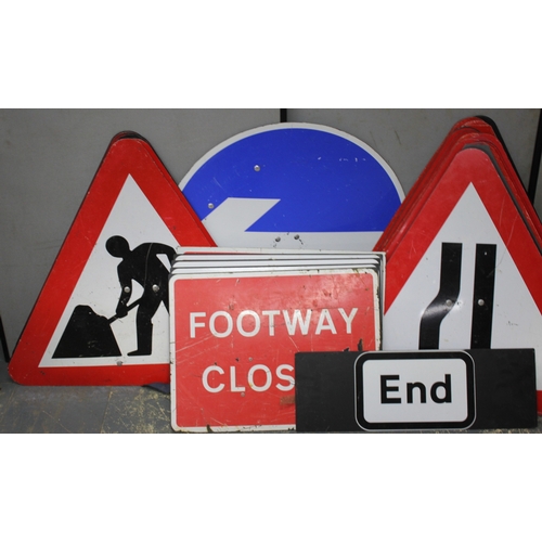 VARIOUS CHAPTER 8 SIGNAGE