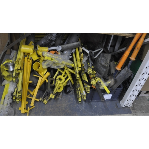 ASSORTMENT OF TELECOMMUNICATIONS KEYS AND CABLE GUIDES, MANHOLE KEYS ...