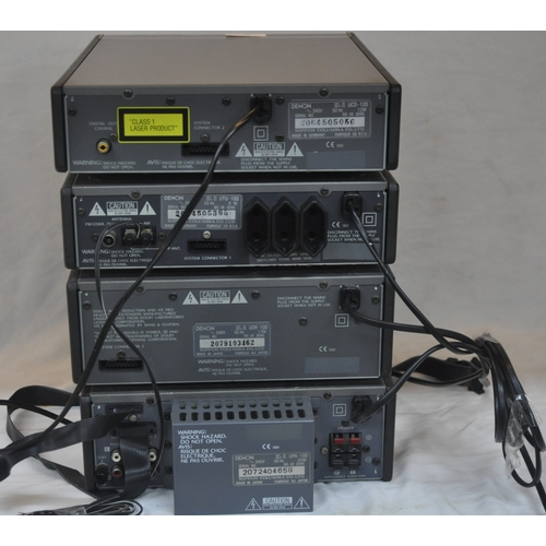DENON SEPARATES HI-FI COMPRISING - UCR-100 CASSETTE DECK, UDR-100 CD ...