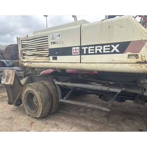 2008 TEREX SCRAP HANDLER WITH ATLAS GRAB LOT TO BE SOLD HAMMER PRICE