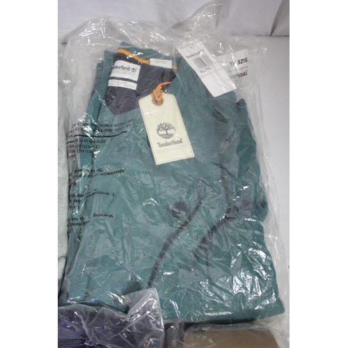 2 x NEW TIMBERLAND JUMPERS, TIMBERLAND TEE AND SOCK GIFT BOX