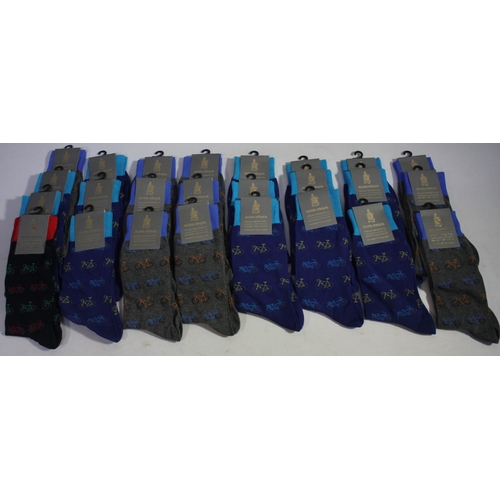 25 x NEW PAIRS SCOTT NICHOL LUXURY SOCKS