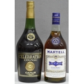 1 x MARTELL COGNAC AND 1 x CAMUS CELEBRATION COGNAC 1L