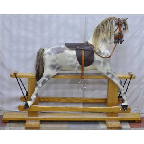 HADDON ROCKERS DAPPLE GREY ROCKING HORSE