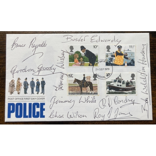 The Great Train Robbery rare multiple signed FDC. 150th Anniversary of ...