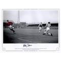 David Sadler Manchester United 12x16 signed Colourised Autographed ...