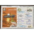 RAF Escaping Society Escape from Denmark cover signed by TEN members of ...