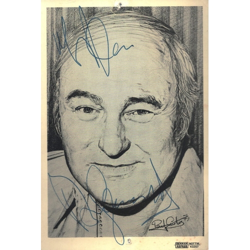 Bill Maynard signed 6x4inch black and white promo photo.
