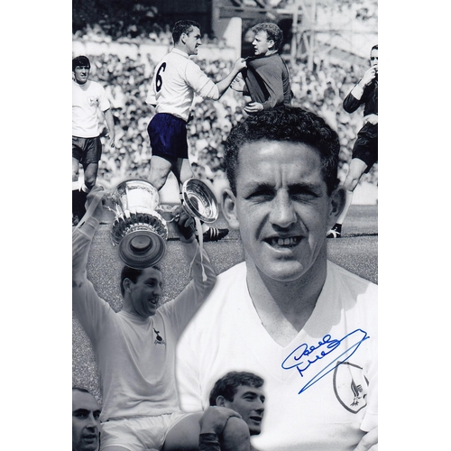 Autographed DAVE MACKAY 12 x 8 Photo : Colz, depicting a montage of ...
