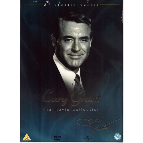 Cary Grant signed, the Movie Collection box set with 21 Classic Movies.