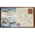 VJ Day cover Signed Rex Barber Credited shooting down Admiral Isokuru ...