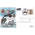 JS(CC)13c Royal Signs Afloat Signed Admiral of the Fleet Sir Edward ...