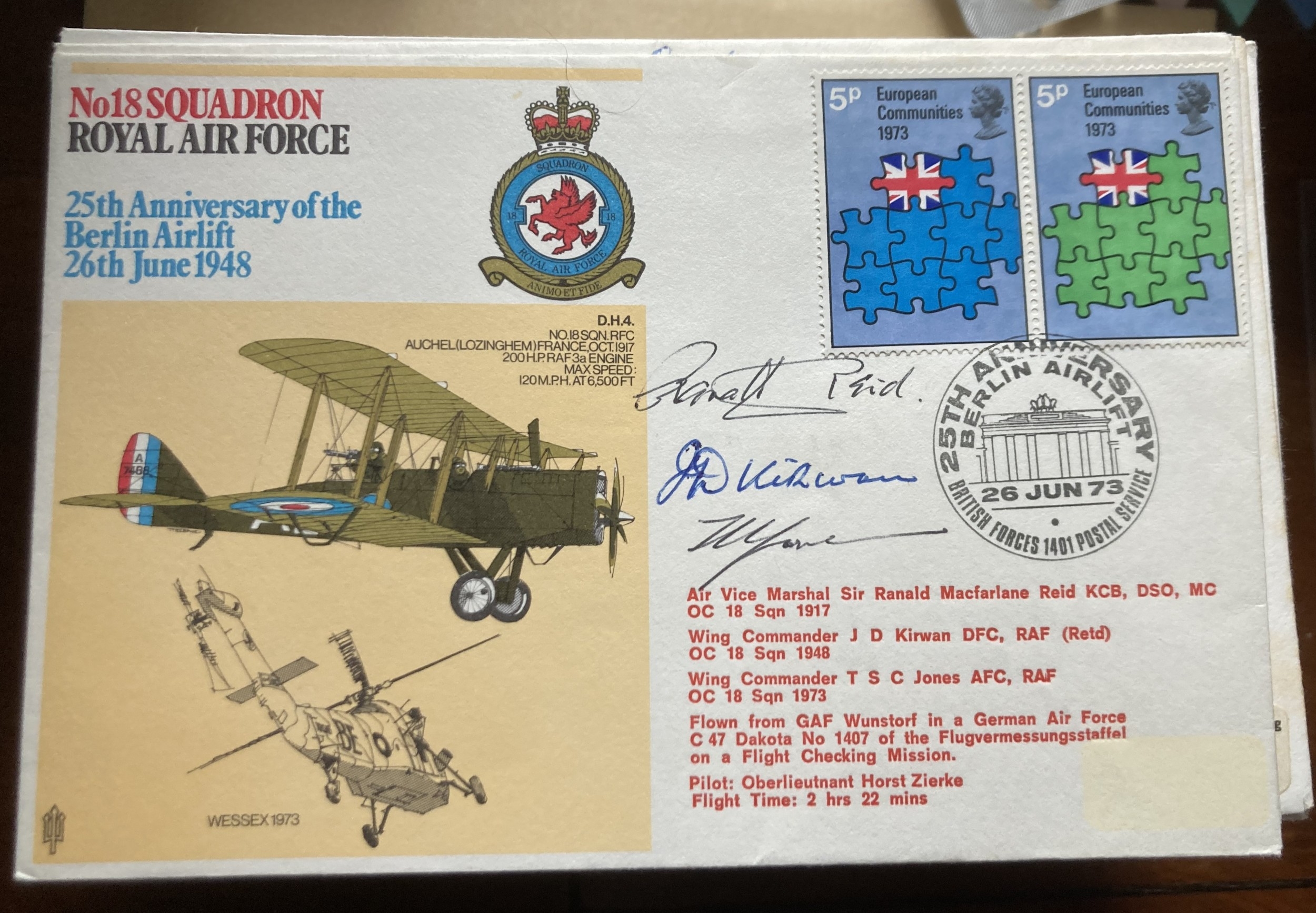 Great War ace Air Vice Marshal Sir George Ranald MacFarlane Reid KCB ...