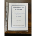WW2 RAF F/O P Bellingham 138 Sqn signed Handley Page Halifax bomber ...