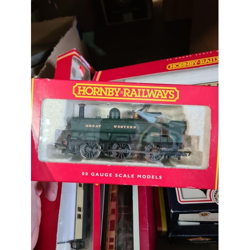 Four x 00 gauge tank engines including Bachmann GWR 32135 and other ...