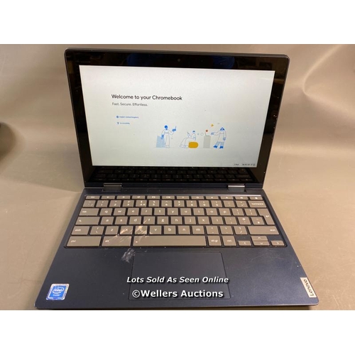 LENOVO CHROMEBOOK / B2BB / SN: PF2476AQ - FACTORY SETTINGS RESTORED AND ...