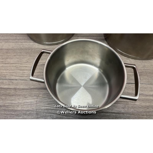 ZWILLING VITALITY COOKWARE SET - 18/10 STAINLESS STEEL, SUITABLE FOR ...