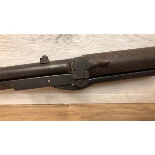 Vintage BSA air rifle no.20482, 110cm long / AN29