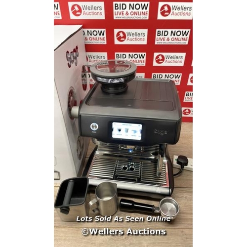 SAGE ORACLE TOUCH BEAN TO CUP COFFEE MACHINE IN BLACK STAINLESS STEEL ...