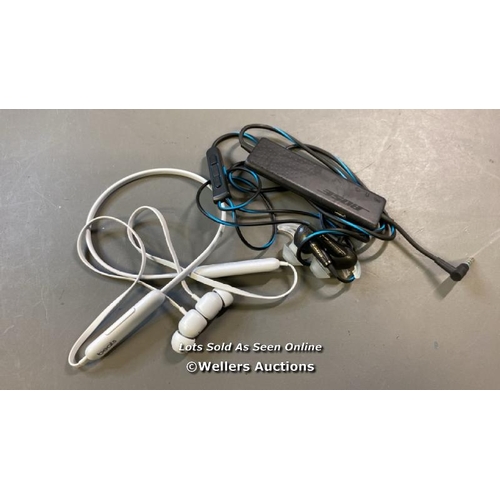 X1 BOSE QUIETCOMFORT QC20 ACOUSTIC NOISE CANCELLING HEADPHONE INCL ...