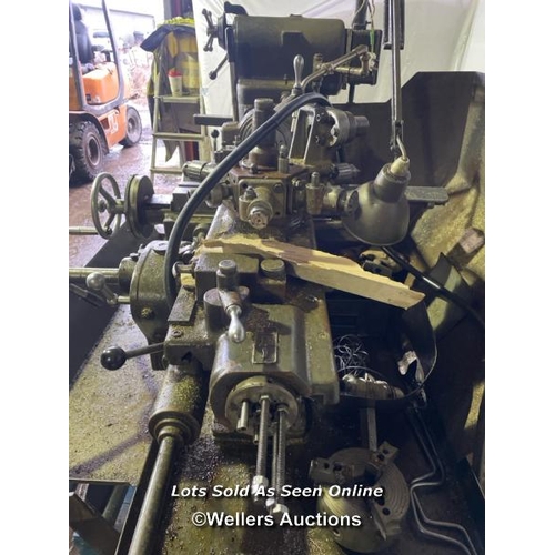 HERBERT-BSA LTD 2D CAPSTAN LATHE, 3 PHASE, INCL. BAR FEED AND OTHER ...