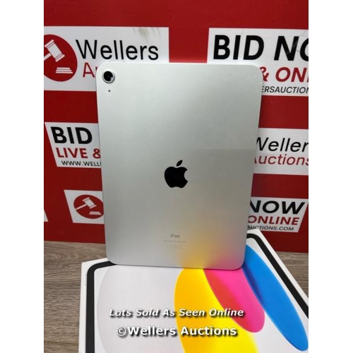APPLE IPAD 10TH GEN / 10.9 INCH / WIFI / 256GB / SILVER / MPQ83B/A ...