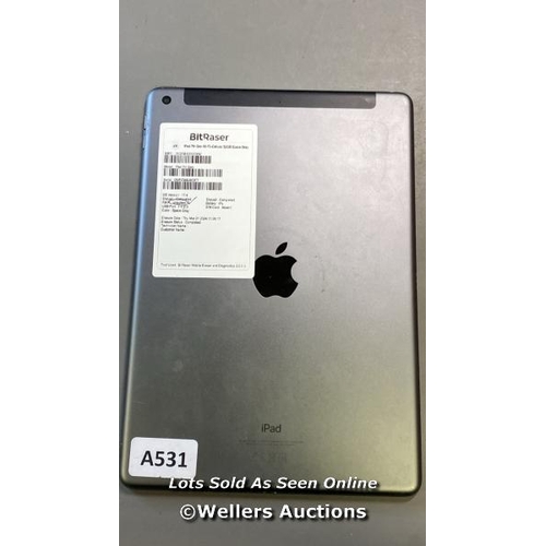 APPLE IPAD - 7RD GENERATION MODEL A2198 / 32GB / SERIAL: DMPZ368JMDFT ...