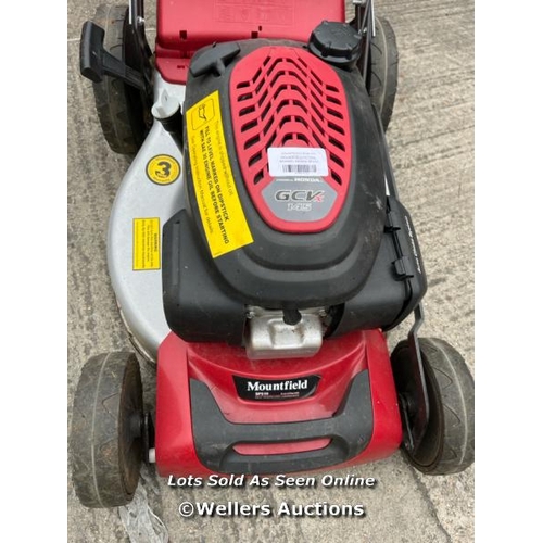 MOUNTFIELD PETROL MOWER - HONDA SP51H / SIGNS OF USE