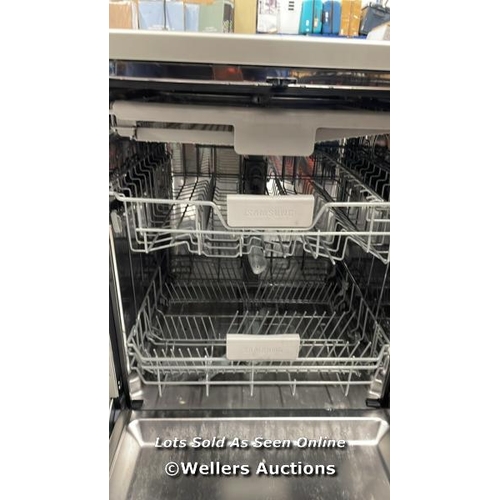 SAMSUNG DW60M6050FS/EU, 14 PLACE SETTING DISHWASHER, E RATED IN SILVER ...