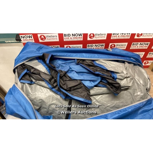 VANGO SOLARIS II 500 AIRBEAM 5 PERSON FAMILY TENT / APPEARS TO BE ...