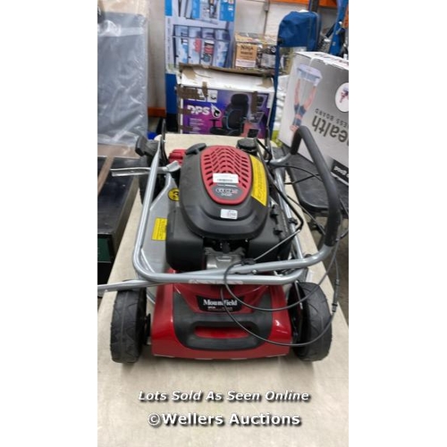 MOUNTFIELD PETROL MOWER - HONDA SP51H / MINIMAL SIGNS OF USE / Y