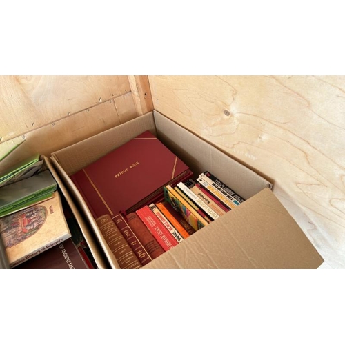 BOX OF ASSORTED BOOKS / CONTAINER NO: NEE3