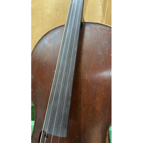 A French cello, internal label reads "Expositions Universelles De 1853 ...