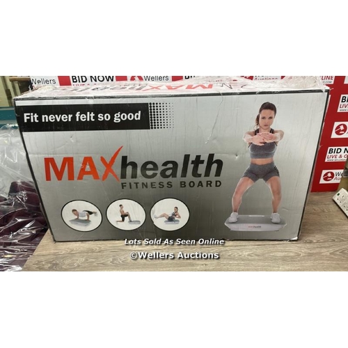 MAXHEALTH MAX-RS-CST FITNESS BOARD / NO REMOTE / SIGNS OF USE / A20