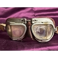 Vintage Stadium motorcycle goggles / All lots are located at The Barn ...