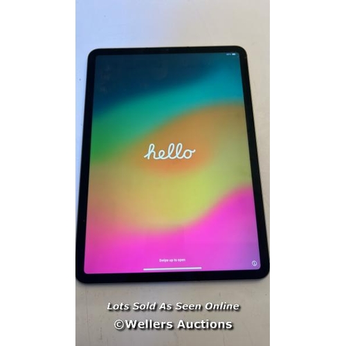 IPAD PRO 11" (4TH GEN) / MODEL NO: A2435 / SPACE GREY / 128GB / SERIAL ...