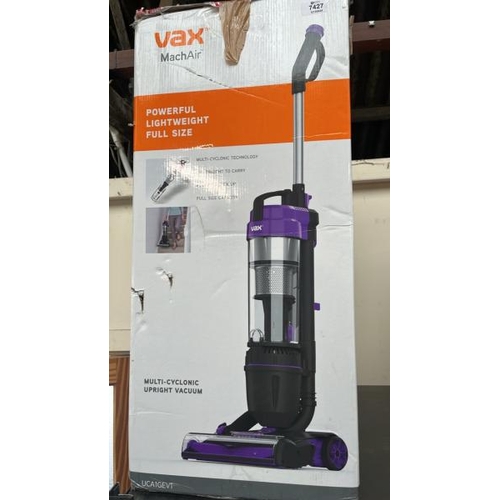 VAX MACH AIR UPRIGHT VACUUM CLEANER; HIGH PERFORMANCE, MULTI-CYCLONIC ...