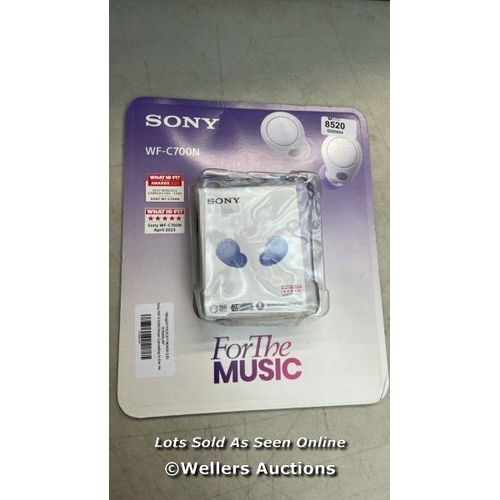 SONY WF-C700N NOISE CANCELLING IN EAR HEADPHONES / APPEARS NEW WITH ...