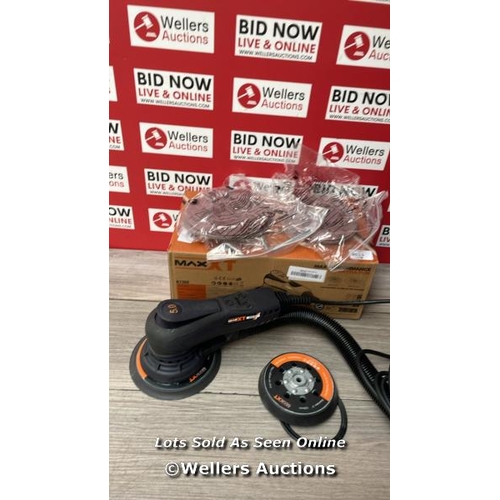 MAXXT BRUSHLESS 5.0MM RANDOM ORBITAL SANDER 230V MULTI-FUNCTION 125MM ...