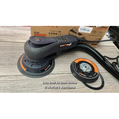 MAXXT BRUSHLESS 5.0MM RANDOM ORBITAL SANDER 230V MULTI-FUNCTION 125MM ...
