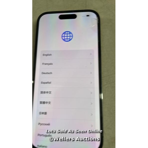 APPLE IPHONE 14 PRO / A2890 / 512GB / I-CLOUD LOCK:ON / IMEI: 350225626652365 [0]