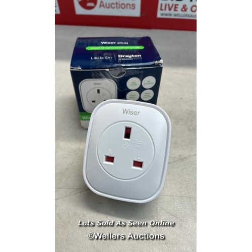 DRAYTON WISER SMART PLUG & SMART HEATING SYSTEM RANGE EXTENDER - WORKS ...