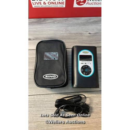 RING AUTOMOTIVE RTC4000 CORDLESS TYRE INFLATOR AIR COMPRESSOR CAR PUMP ...