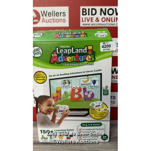 LEAPFROG LEAPLAND ADVENTURES, GAME CONSOLE, EDUCATIONAL GAMES CONSOLE ...