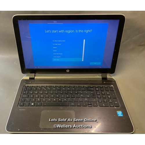 LAPTOP: HP ITB HB PENTIUM N3540@ 2.15GHZ 4GB RAM WIN 10