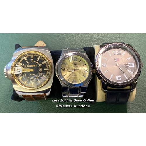 WATCHES X3 INC. DIESEL DZ-1234, U.S POLO ASSN SR626SW AND MICHAEL JOHN