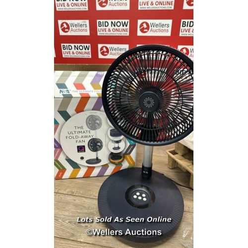 NSA ULTIMATE FOLDING FAN WITH REMOTE CONTROL, FFDC-24RC / MINIMAL SIGNS ...